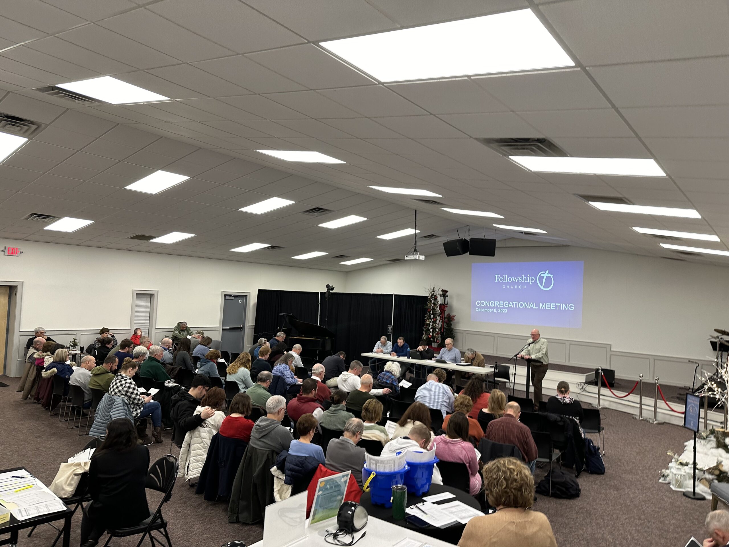 Congregational Meeting Results • Fellowship Church